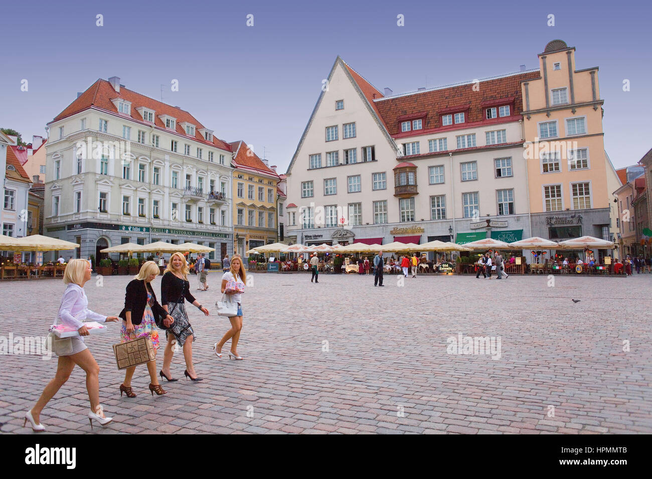 Town Hall Square,Tallinn,Estonia Stock Photo - Alamy