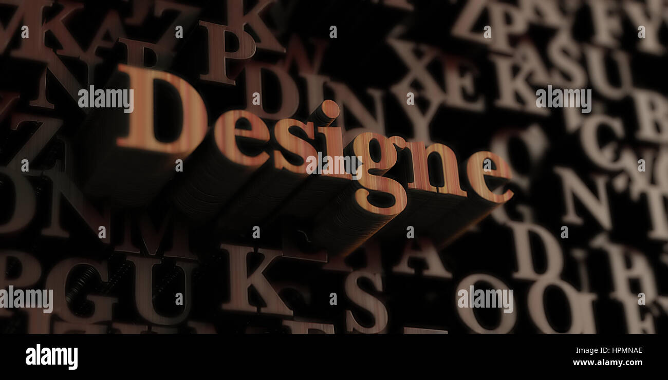 Designe - Wooden 3D rendered letters/message. Can be used for an online ...