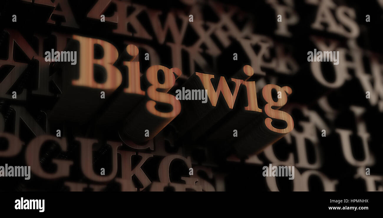 Wig font hi-res stock photography and images - Alamy