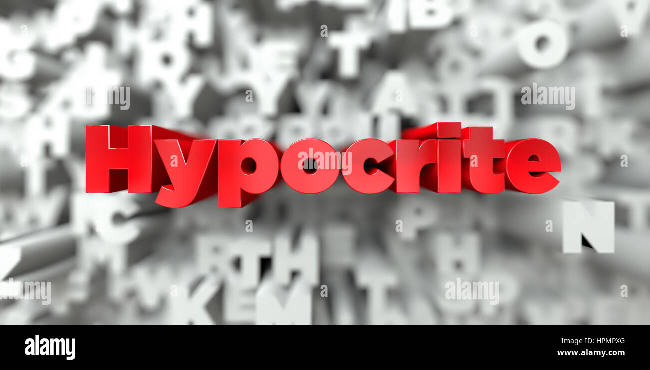 Hypocrite High Resolution Stock Photography and Images - Alamy