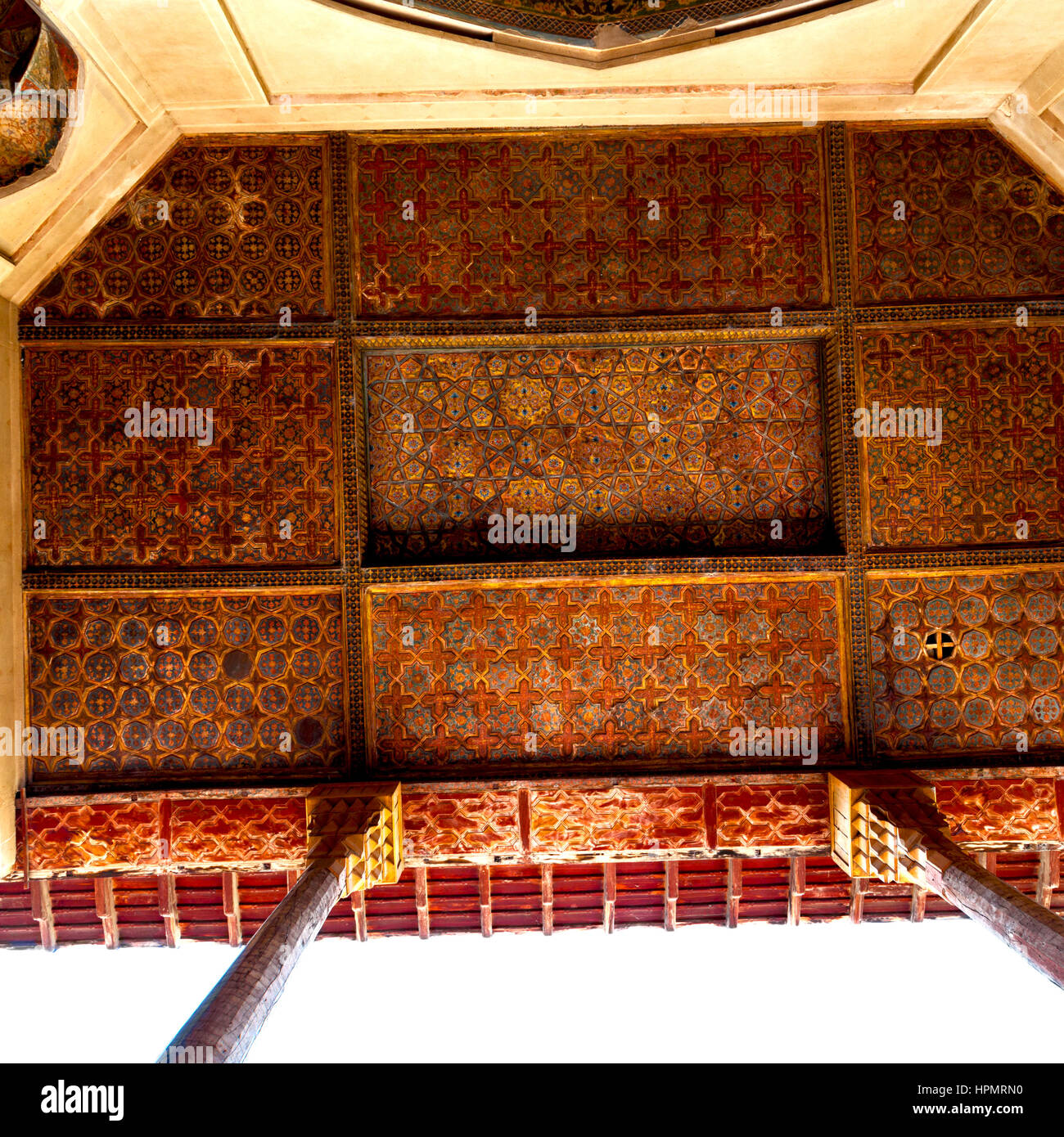 blur in iran abstract texture of the religion architecture mosque roof ...