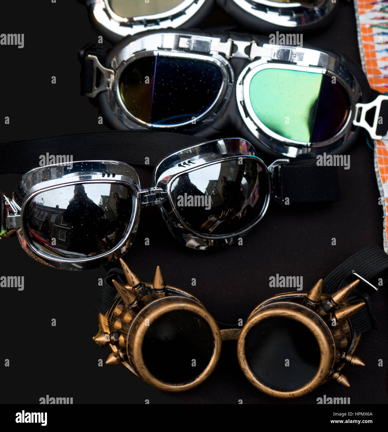 Goggles and steam punk Stock Photo - Alamy