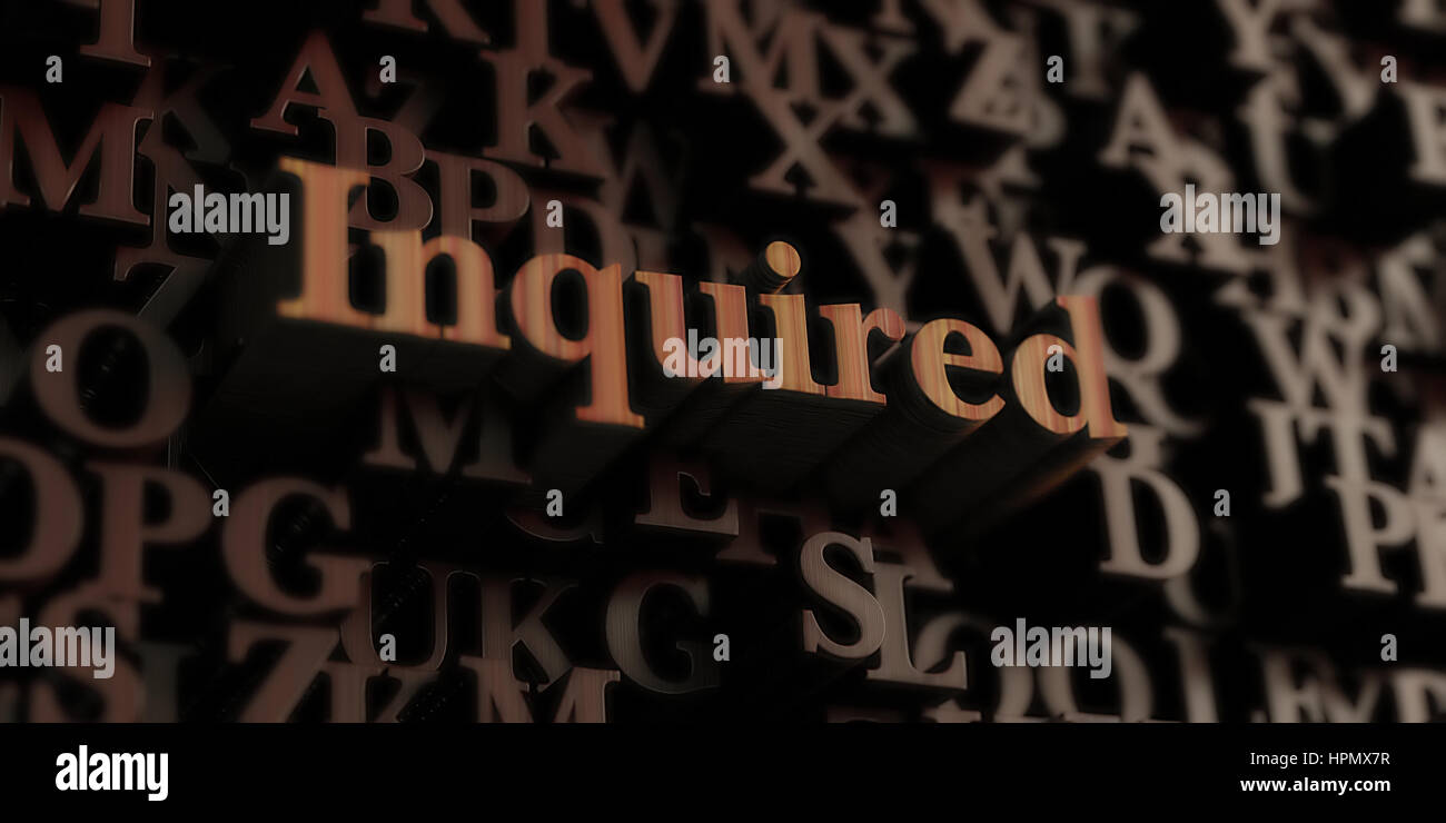 Inquired hi-res stock photography and images - Alamy