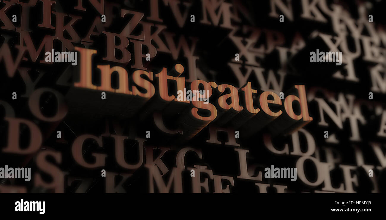 Instigated hi-res stock photography and images - Alamy