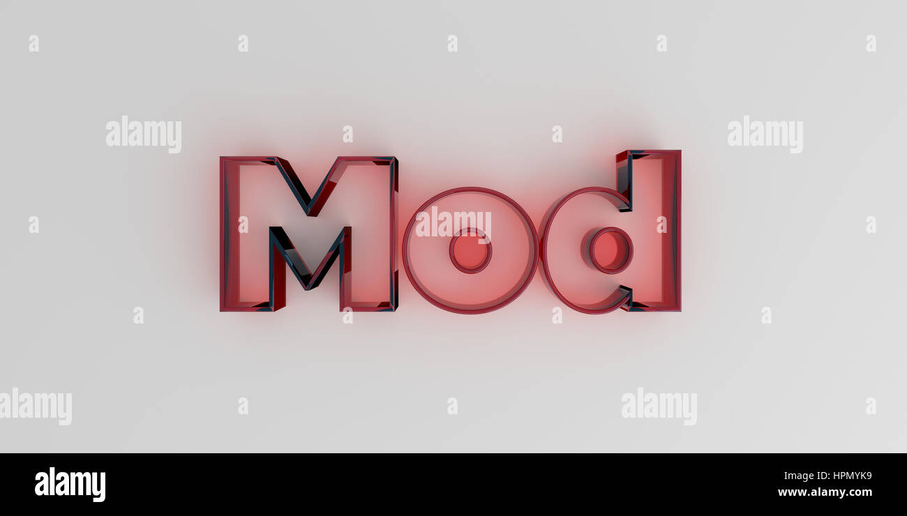 Mod font hi-res stock photography and images - Alamy