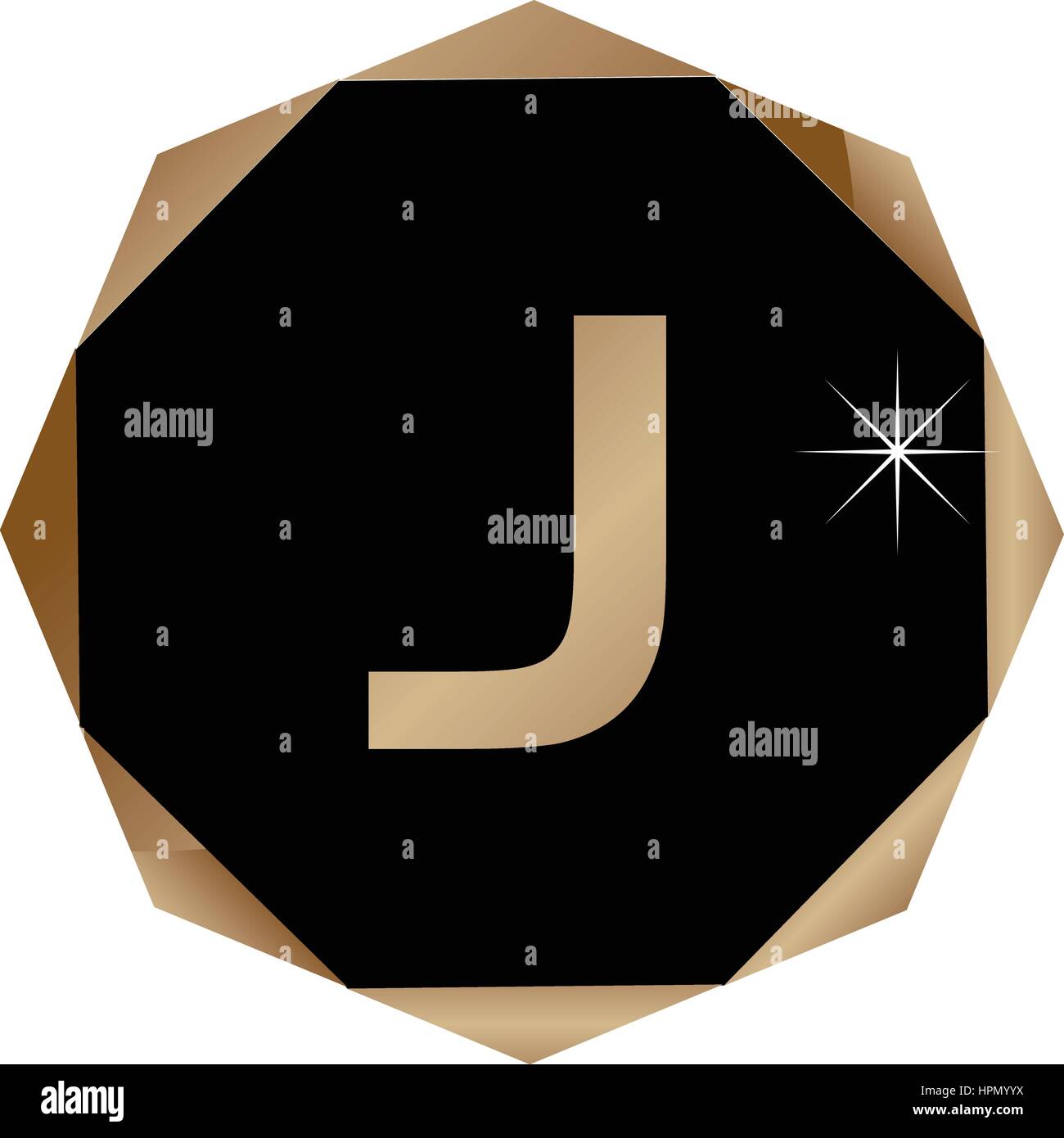 Diamond Initial J Stock Vector Image & Art - Alamy
