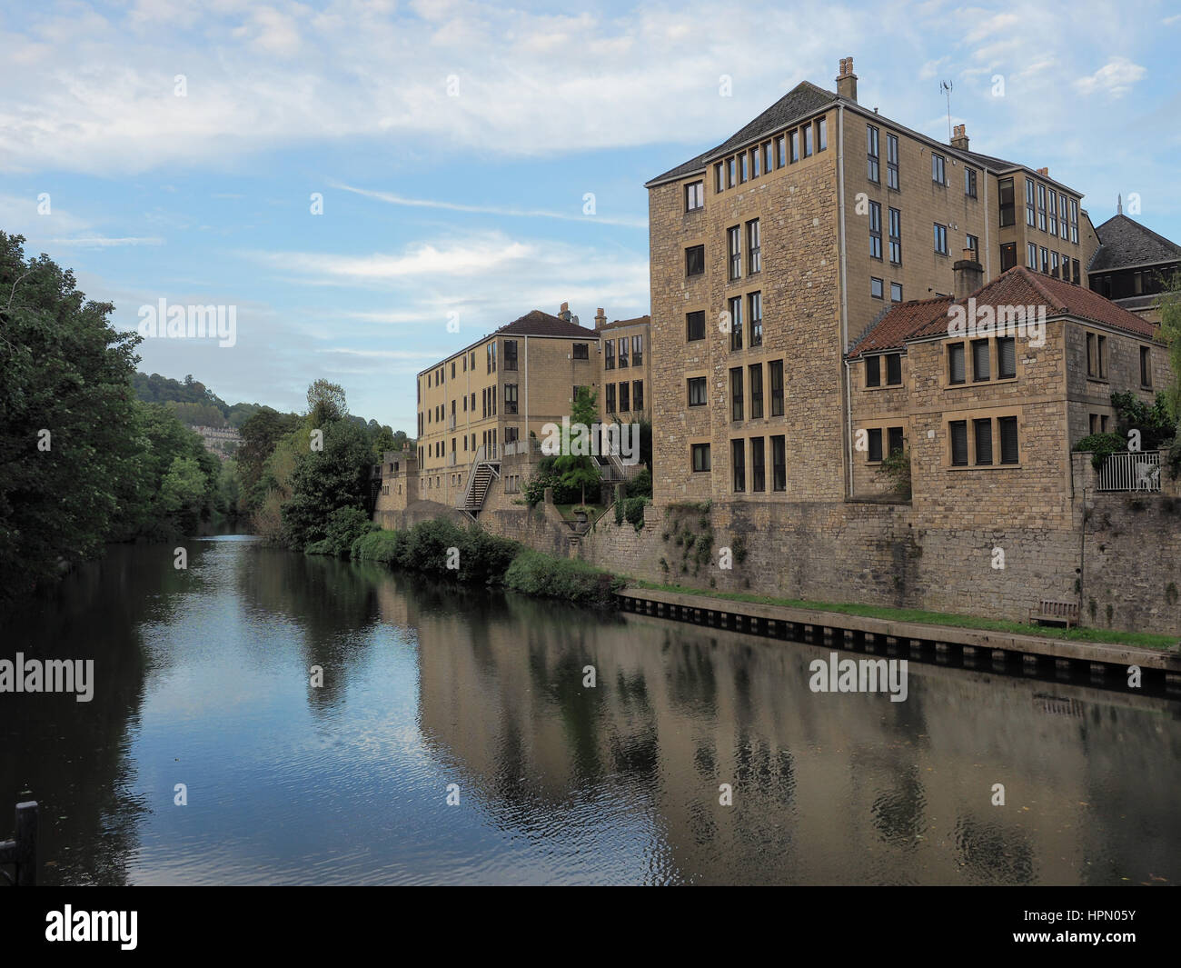 View of River Avon in Bath, UK Stock Photo - Alamy