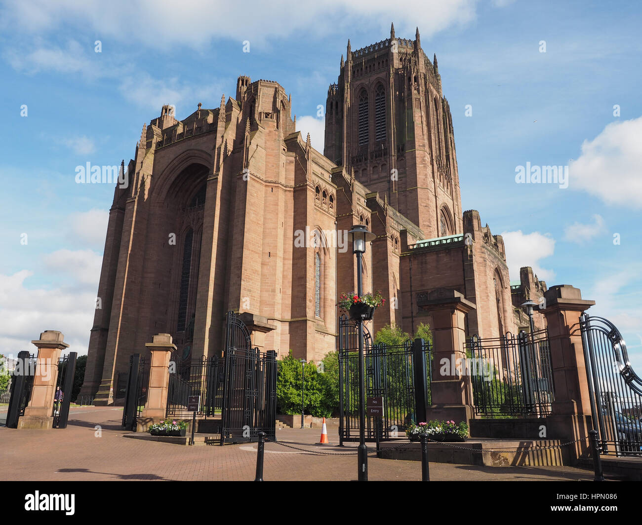 Liverpool Cathedral aka Cathedral Church of Christ or Cathedral Church ...