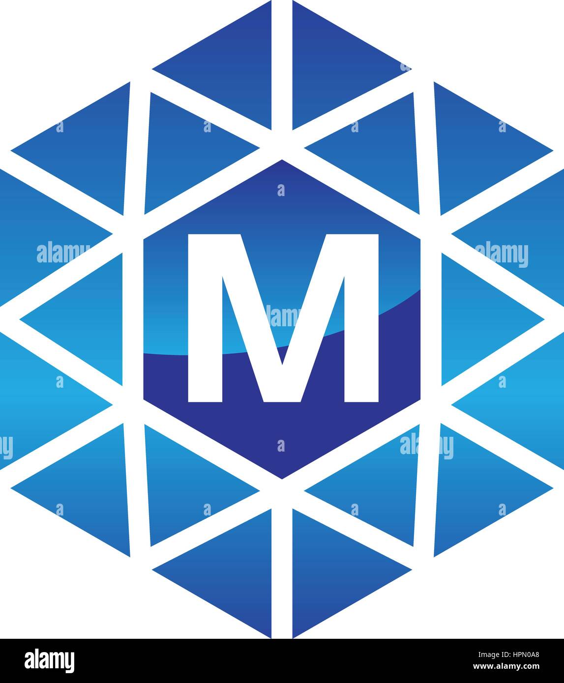 Diamond Initial M Stock Vector Image & Art - Alamy