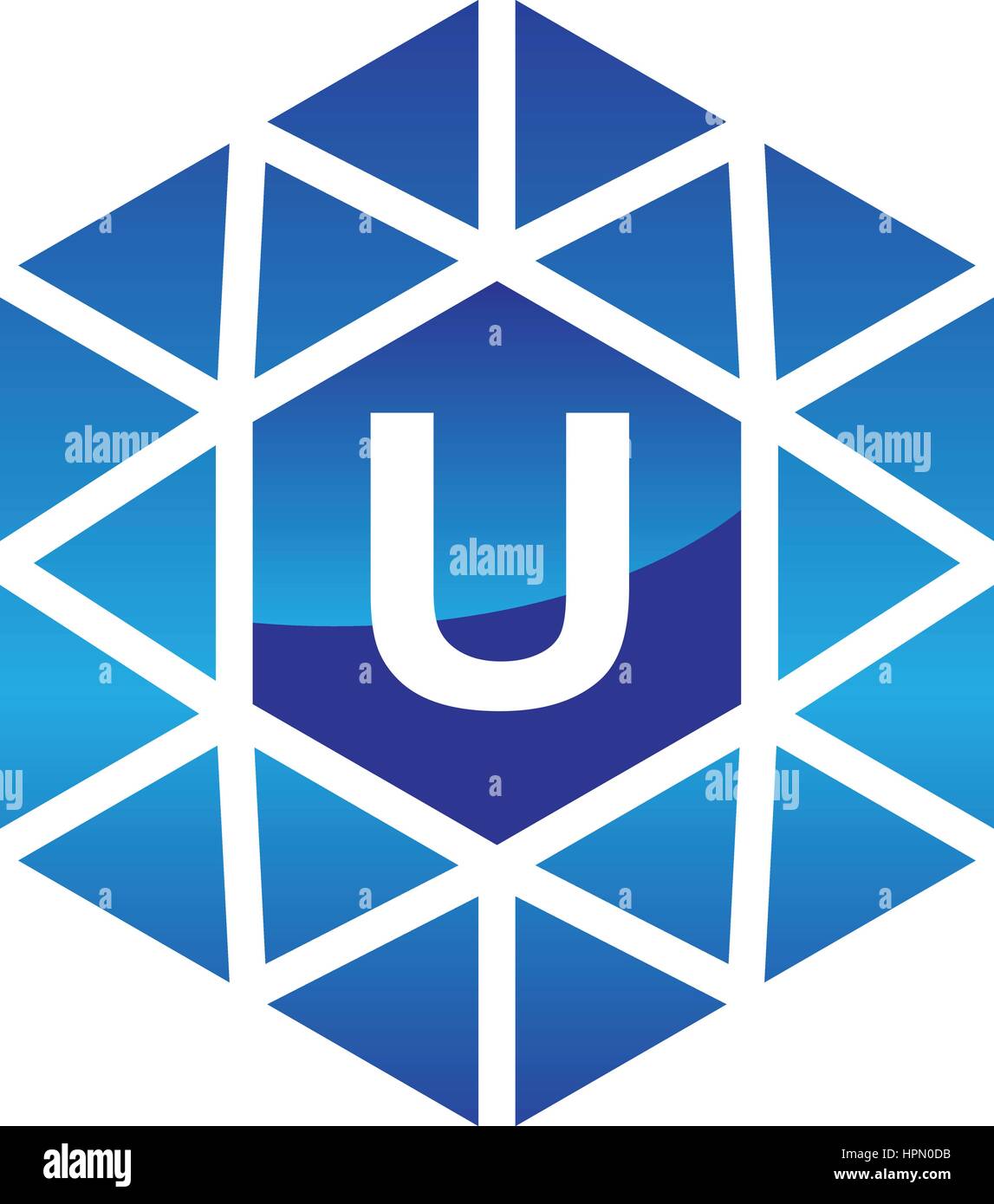 Diamond Initial U Stock Vector Image & Art - Alamy