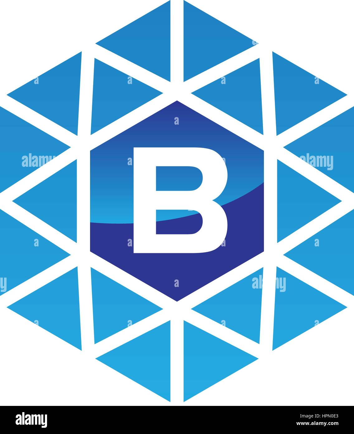 Diamond Initial B Stock Vector Image & Art - Alamy