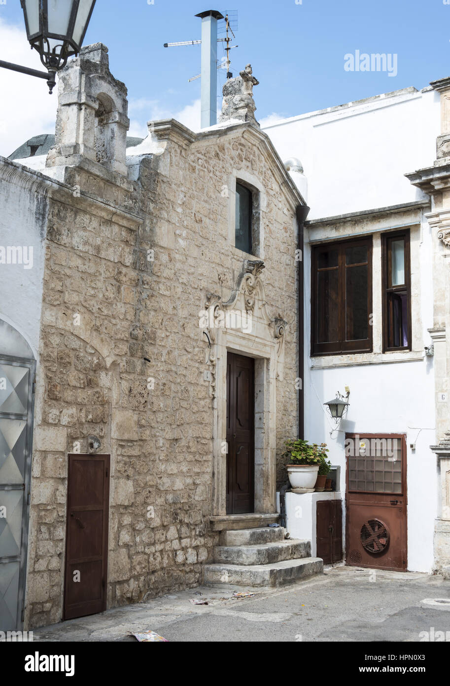 Ostuni old church Stock Photo - Alamy