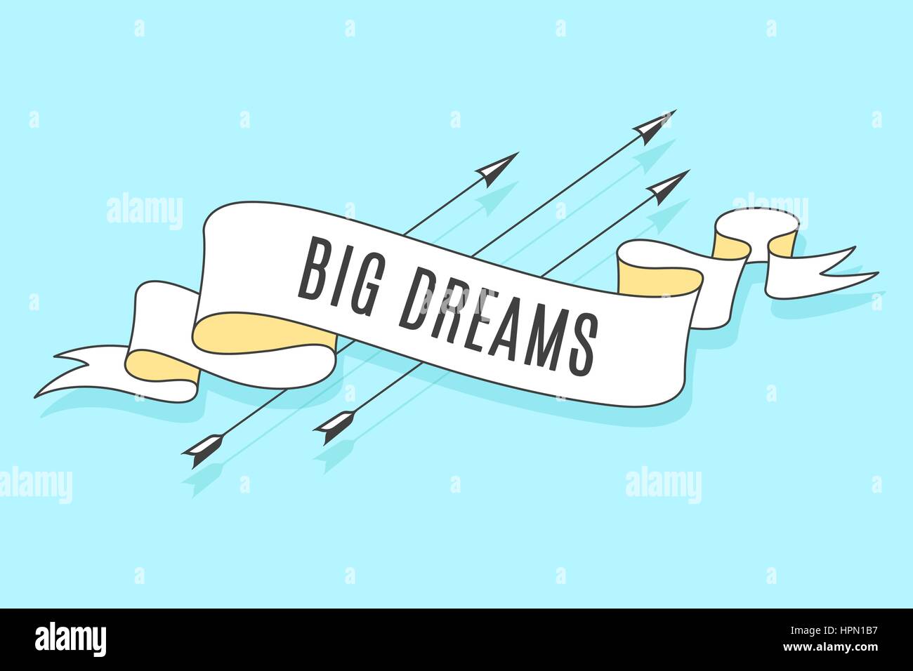 Have big dreams Stock Vector Images - Alamy