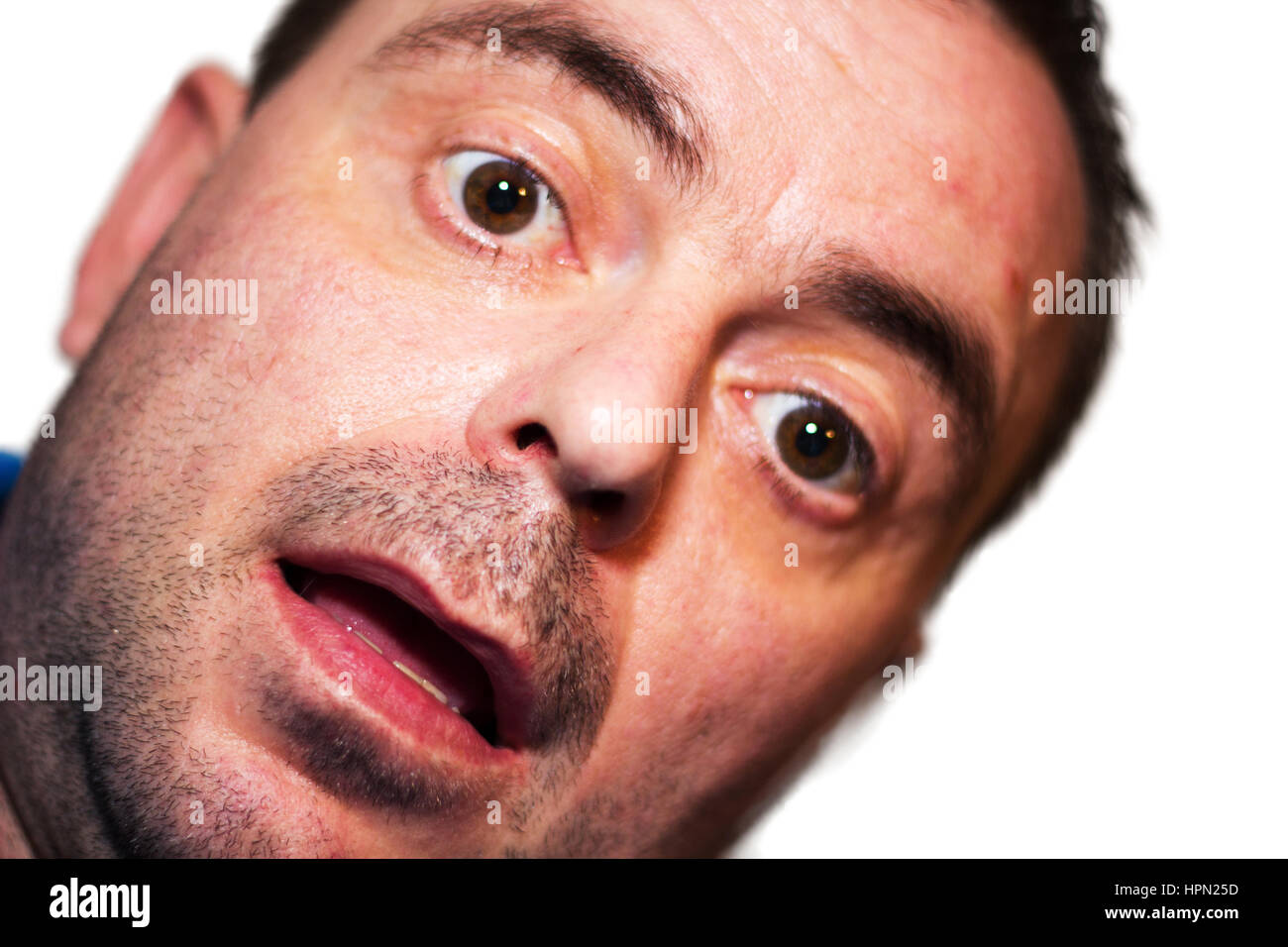 Pulling funny face hi-res stock photography and images - Alamy