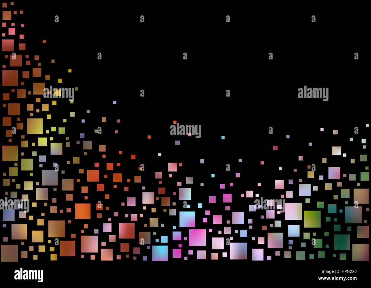 Colorful Pixels Background Stock Vector Image & Art - Alamy