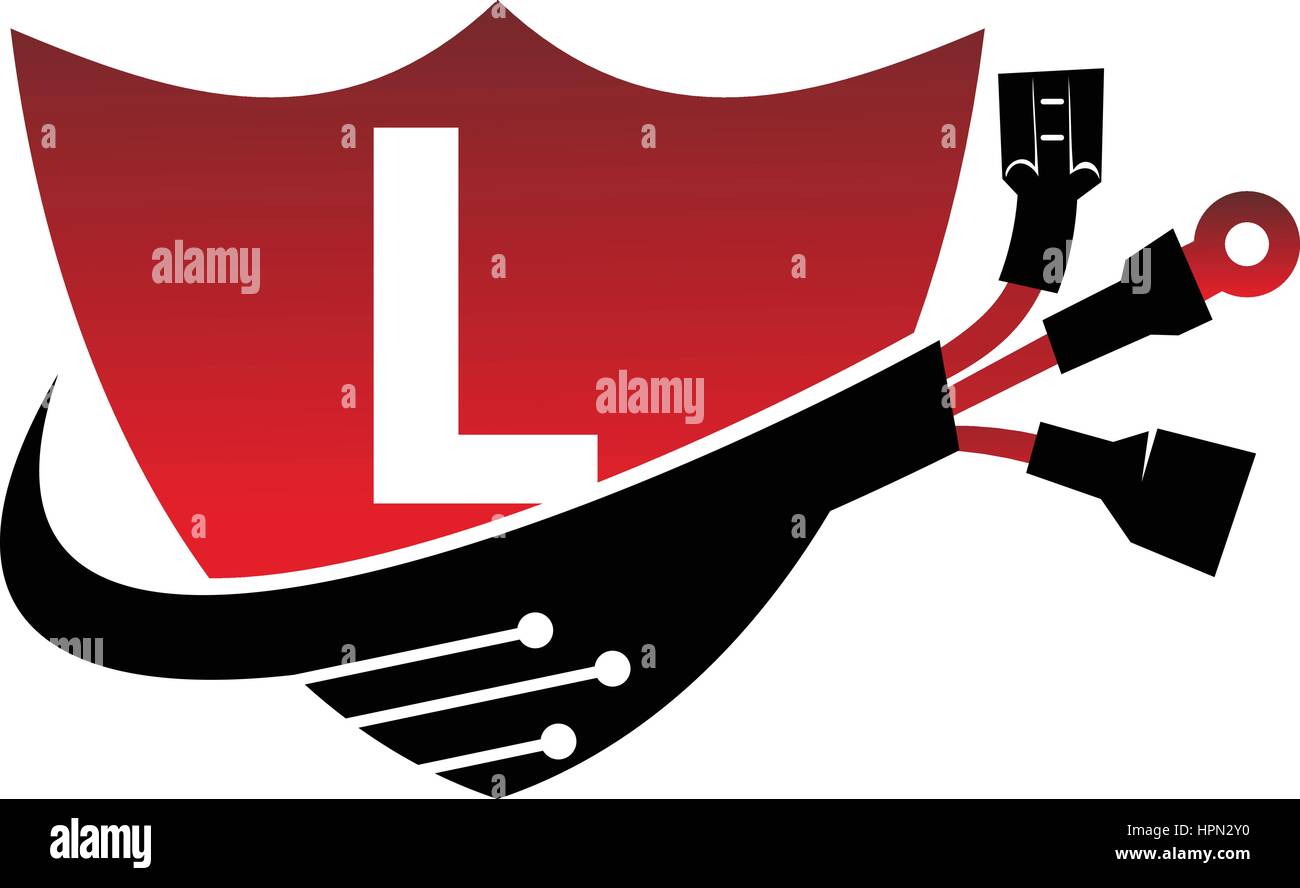 L electricity Stock Vector Images - Alamy