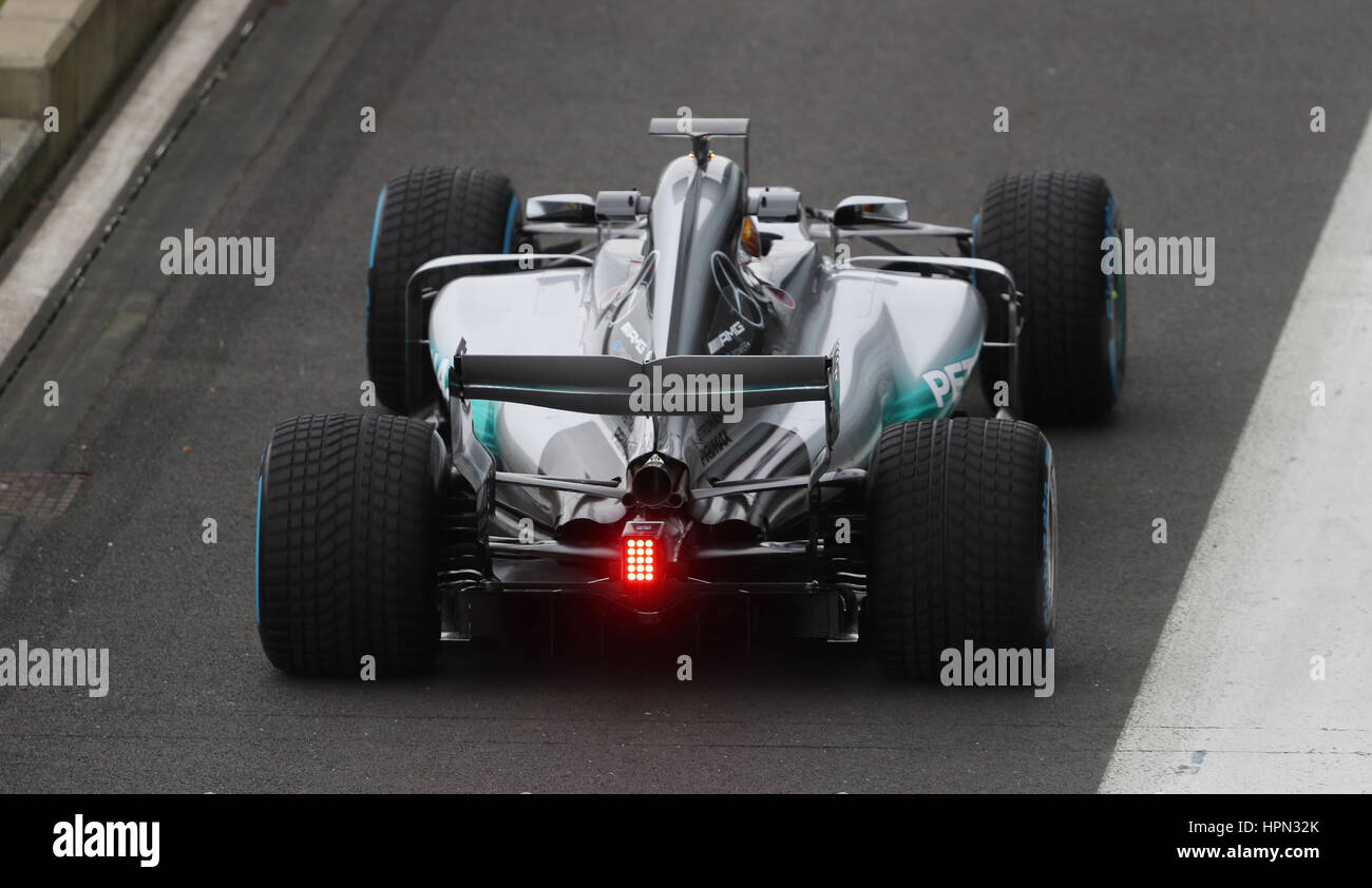 Mercedes amg f1 w08 launch hi-res stock photography and images - Alamy