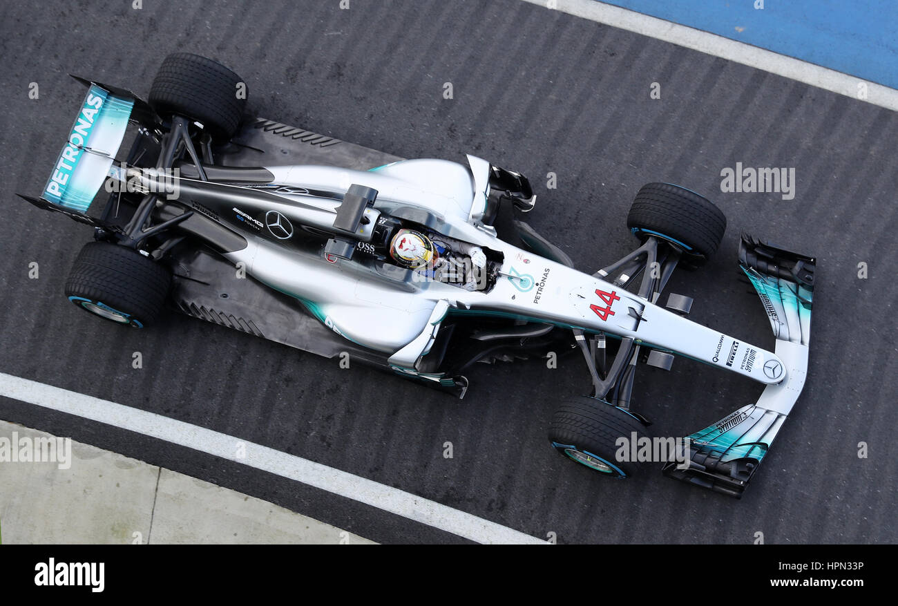 Mercedes amg f1 w08 launch hi-res stock photography and images - Alamy