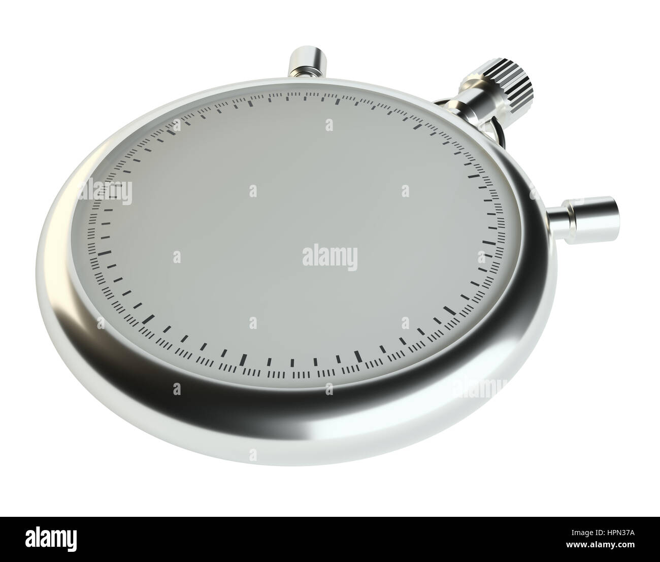 Stopwatch without numbers Stock Photo - Alamy