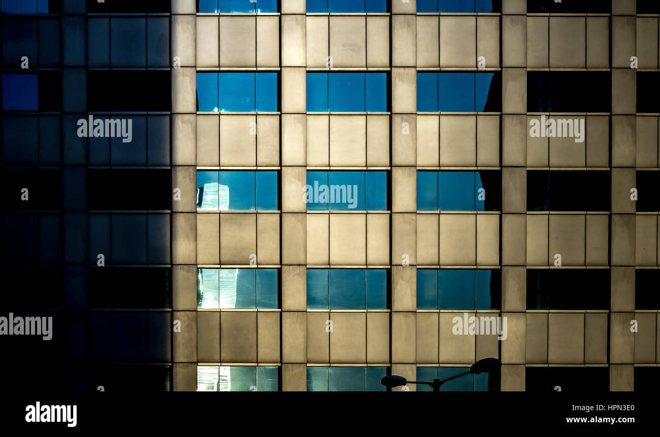 windows of commercial building in Hong Kong Stock Photo - Alamy