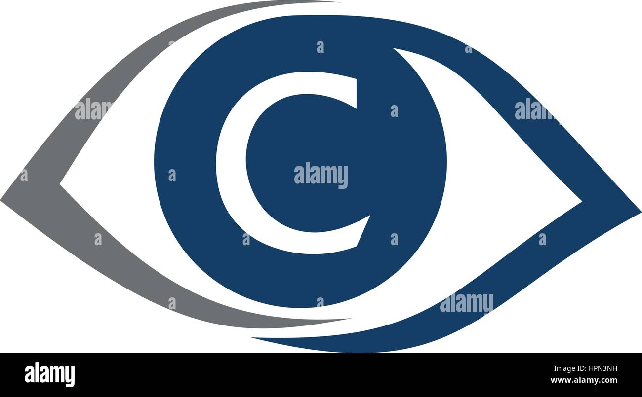 Eye Care Solutions Letter C Stock Vector Image & Art - Alamy
