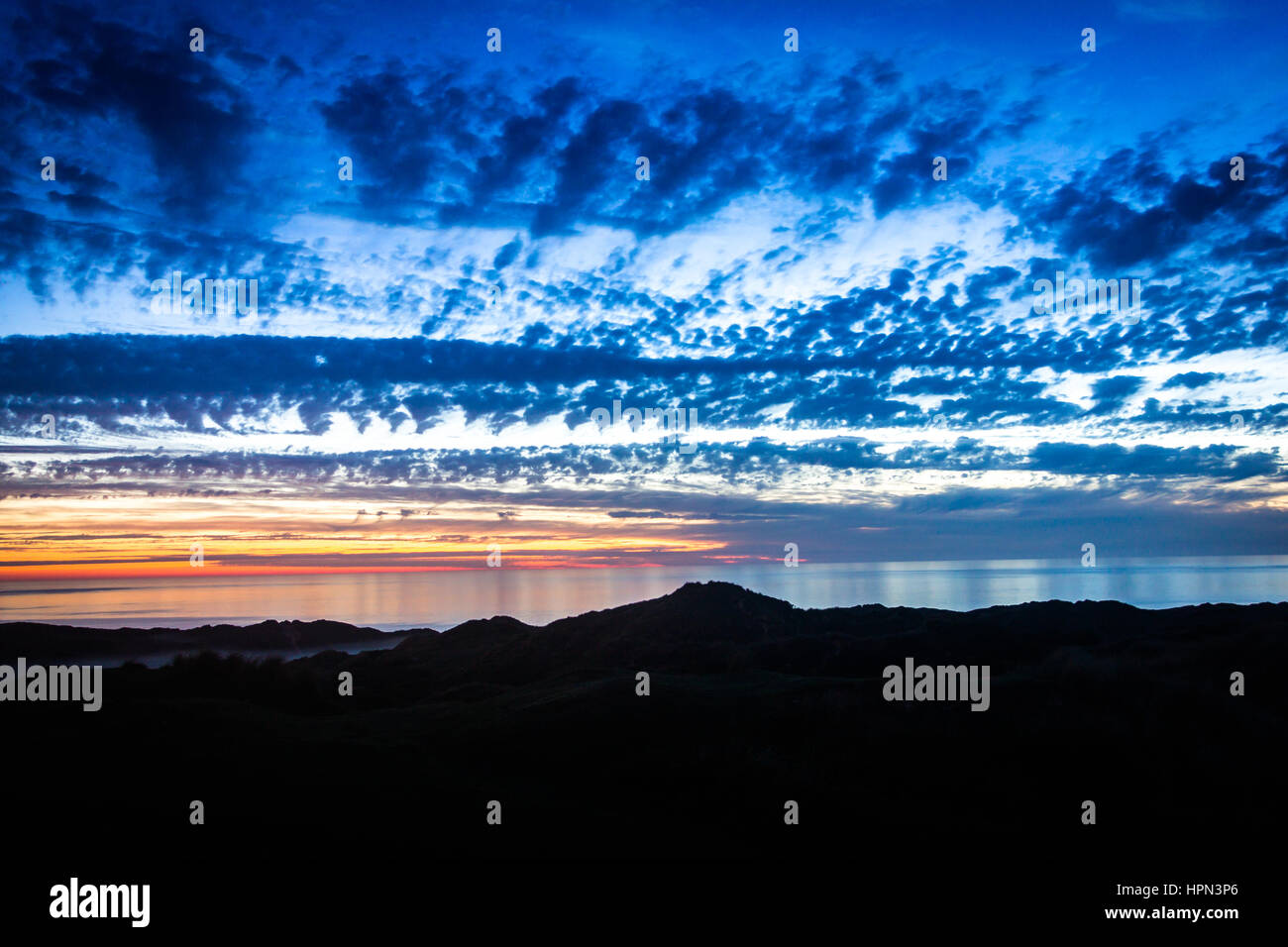 St Ives bay at sunset Stock Photo - Alamy