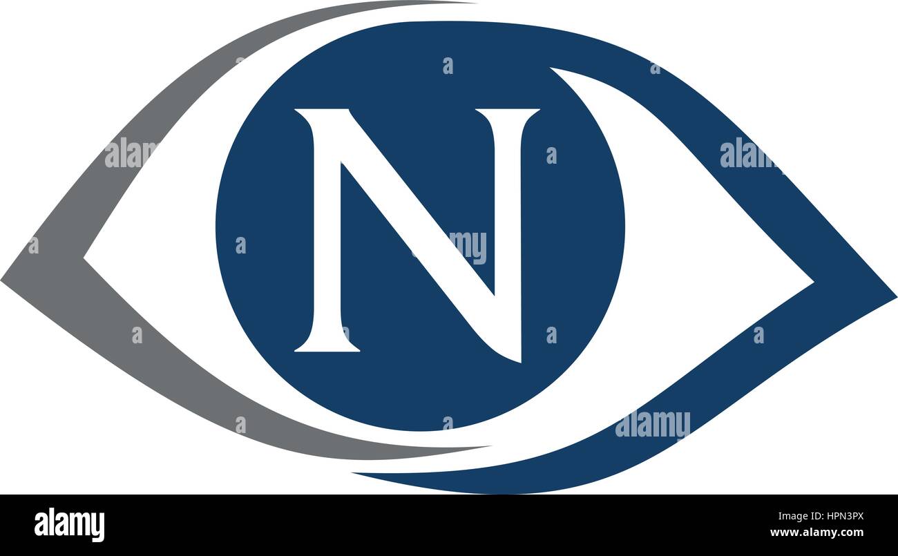 N eye Stock Vector Images - Alamy