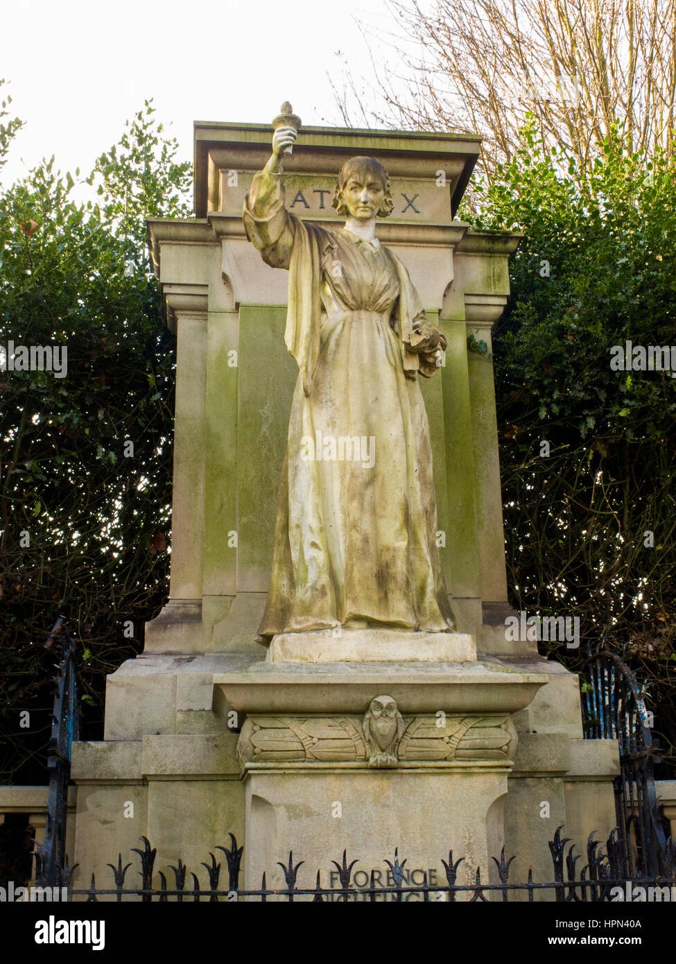 Florence Nightingale Statue Stock Photo - Alamy