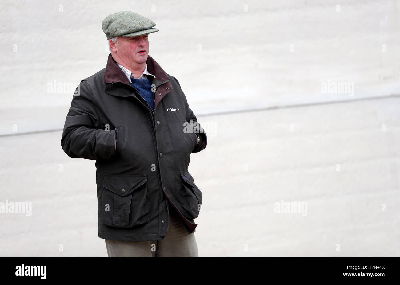 Trainer Colin Tizzard during a stable visit to his stable at Milborne ...