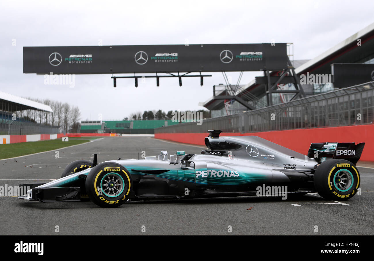 A view of the Mercedes-AMG 2017 during the Mercedes-AMG 2017 Car Launch ...