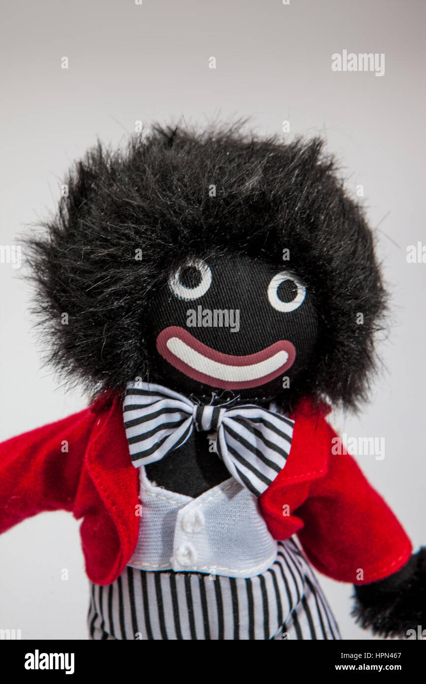 Golliwog, historical racially offensive toy Stock Photo - Alamy