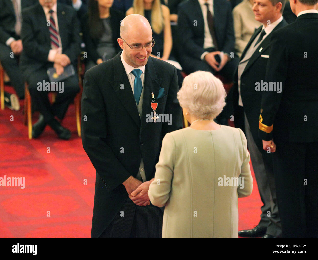 Daniel Brown is made an Member of the Order of the British Empire (MBE ...