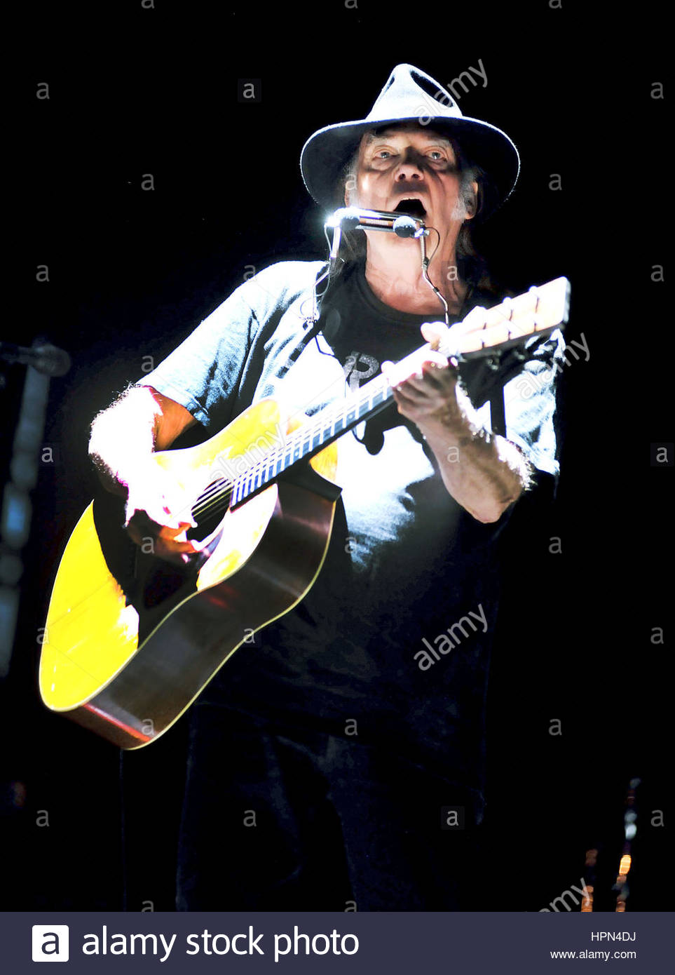 Neil Young Concert High Resolution Stock Photography and Images - Alamy