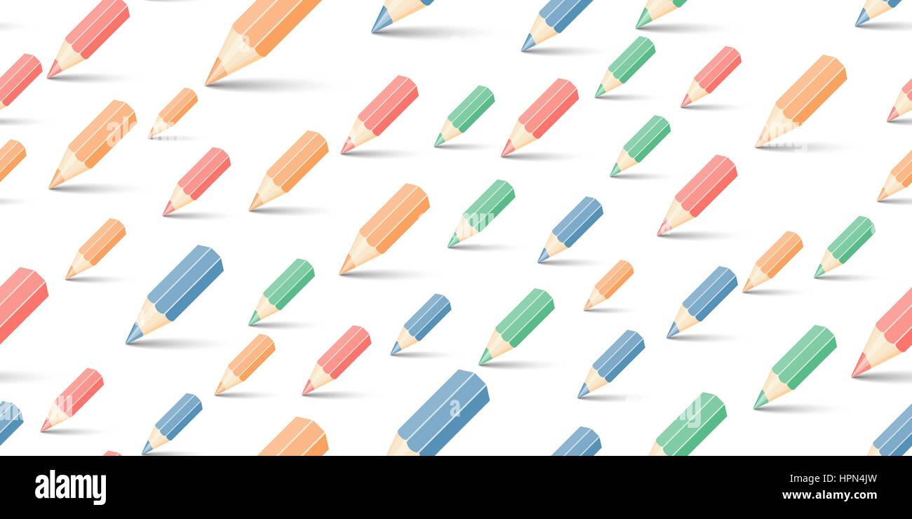 pencil seamless isolated Stock Vector Image & Art - Alamy