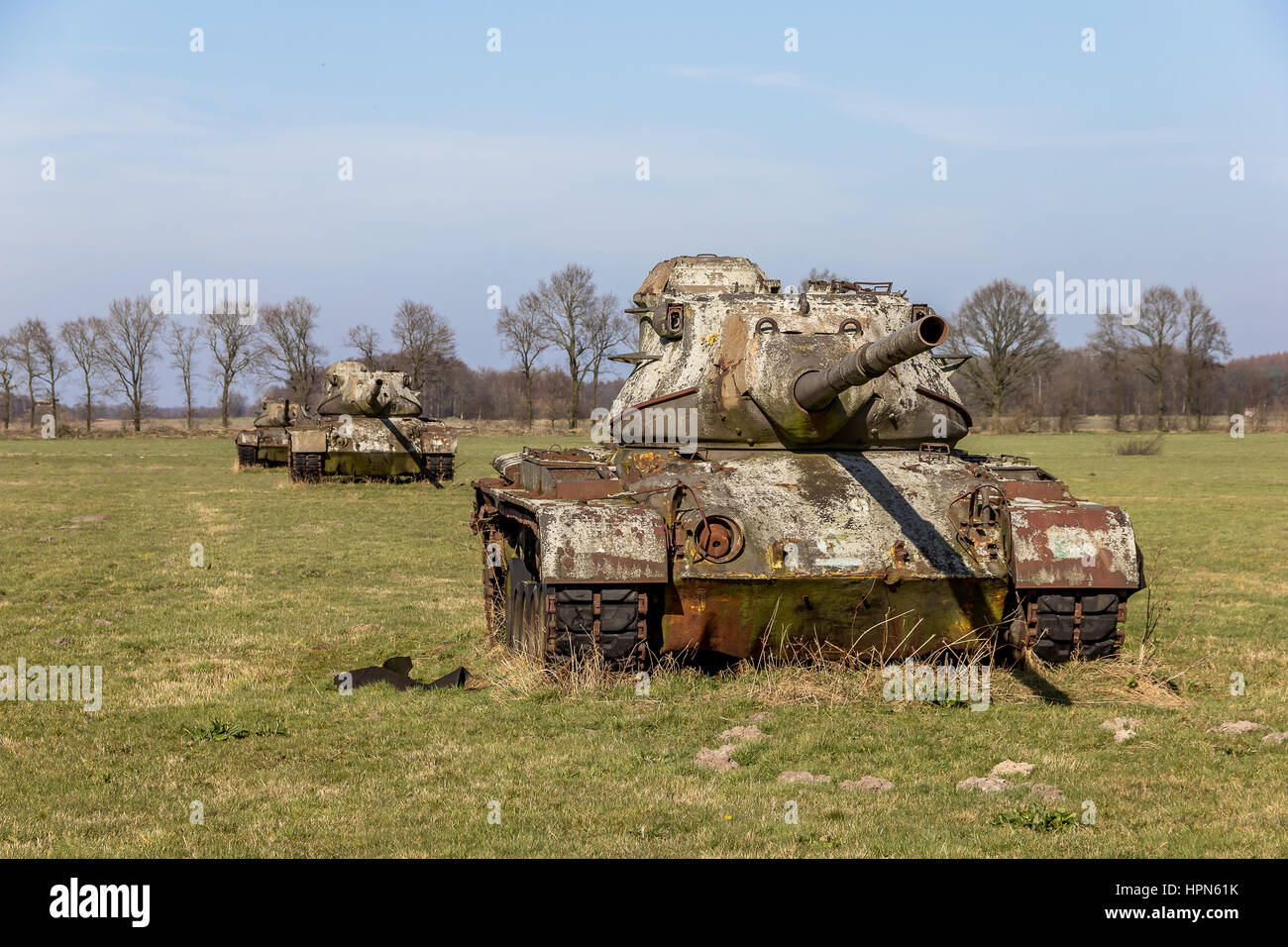 Old tanks hi-res stock photography and images - Alamy