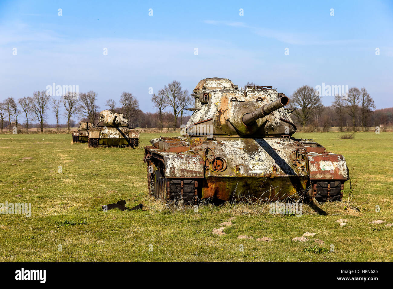 Old tanks hi-res stock photography and images - Alamy