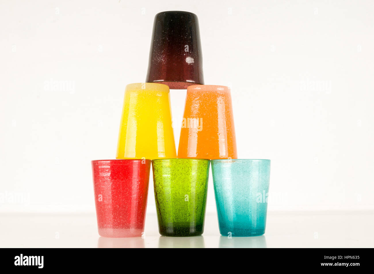 Close-up of water glass Stock Photo - Alamy