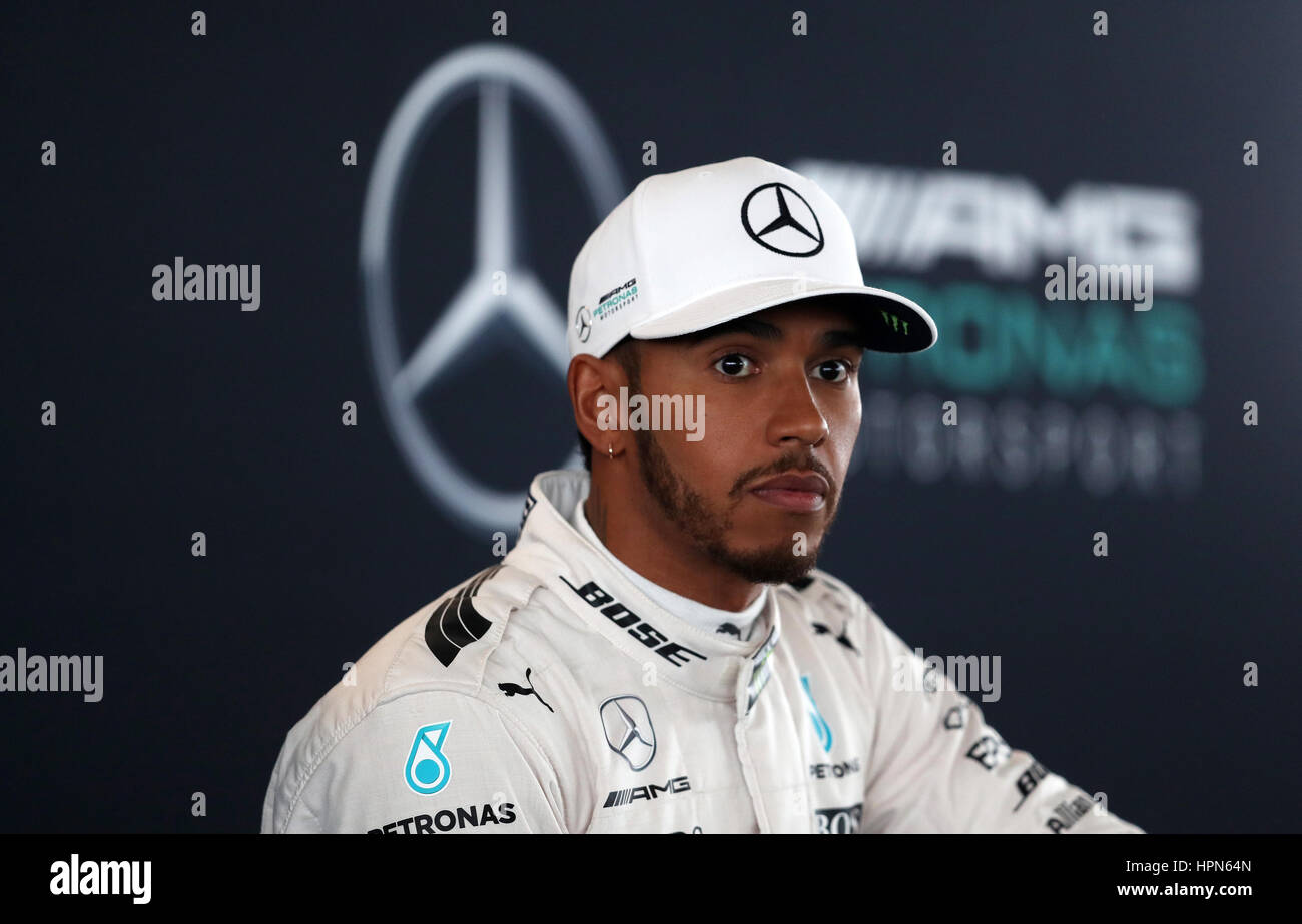 Lewis hamilton mercedes hi-res stock photography and images - Alamy