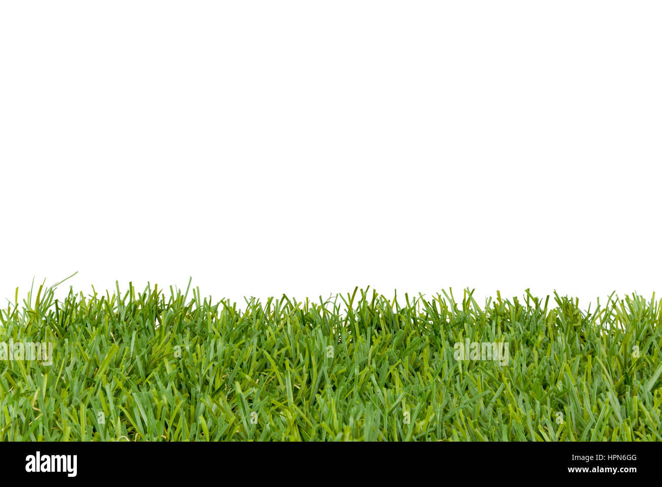 Green grass Isolated on white studio shot Stock Photo - Alamy