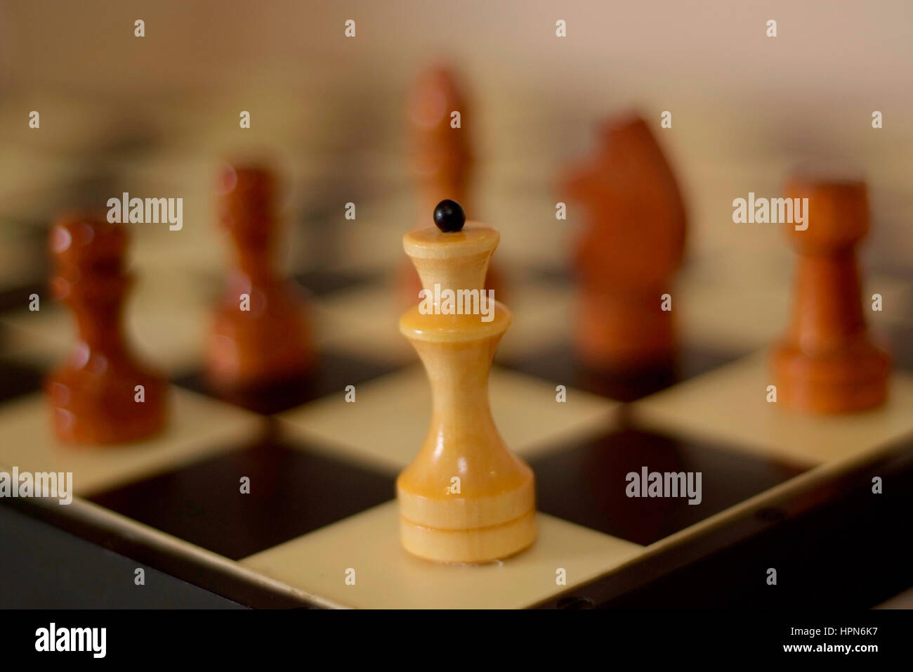 Nice chess and chess board close up Stock Photo - Alamy