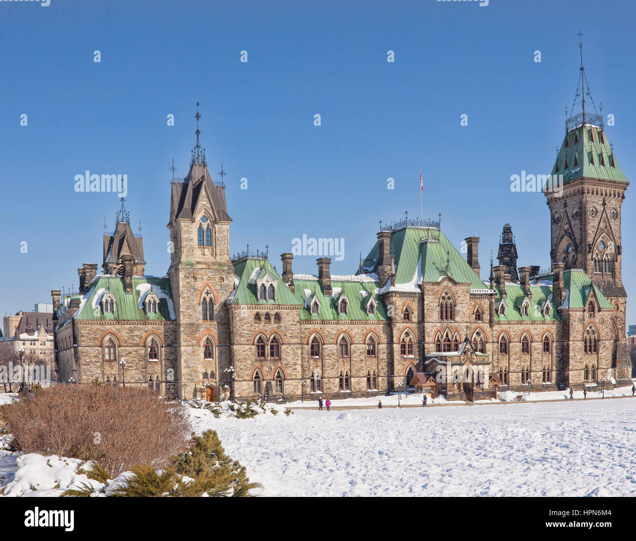 East Block in Ottawa,Ontario,Canada, Capital city of Canada in the ...
