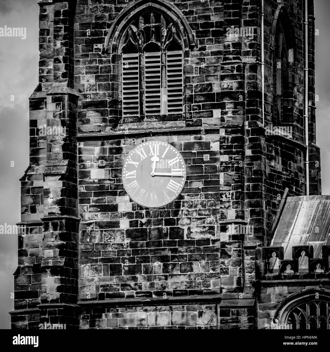Roman numerals clock Black and White Stock Photos & Images - Alamy