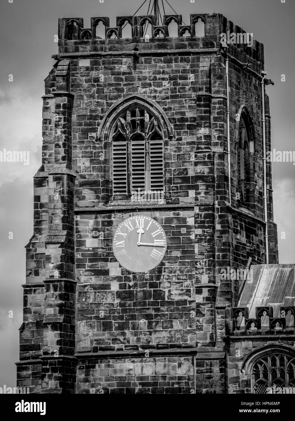 Clock tower time Black and White Stock Photos & Images - Alamy
