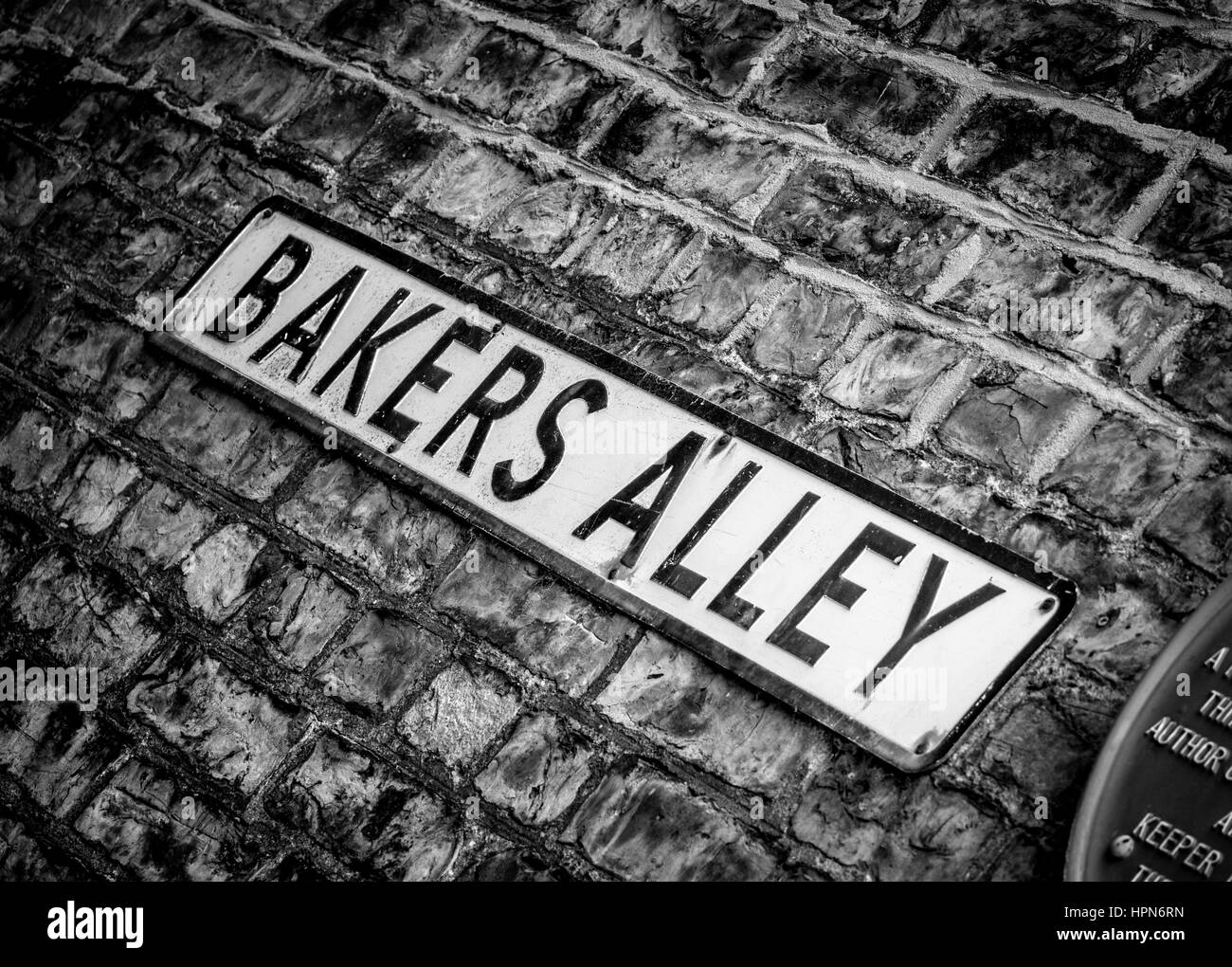 Alley name hi-res stock photography and images - Alamy