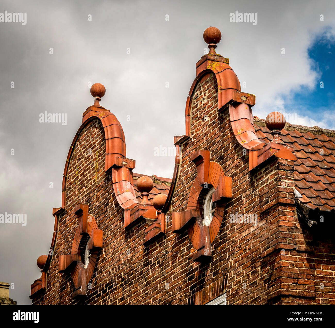 Gable windows hi-res stock photography and images - Alamy