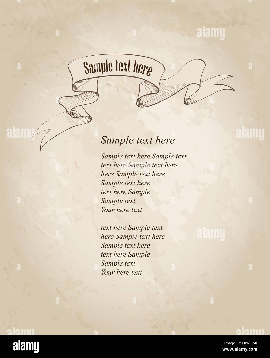 Header copy Stock Vector Images - Alamy