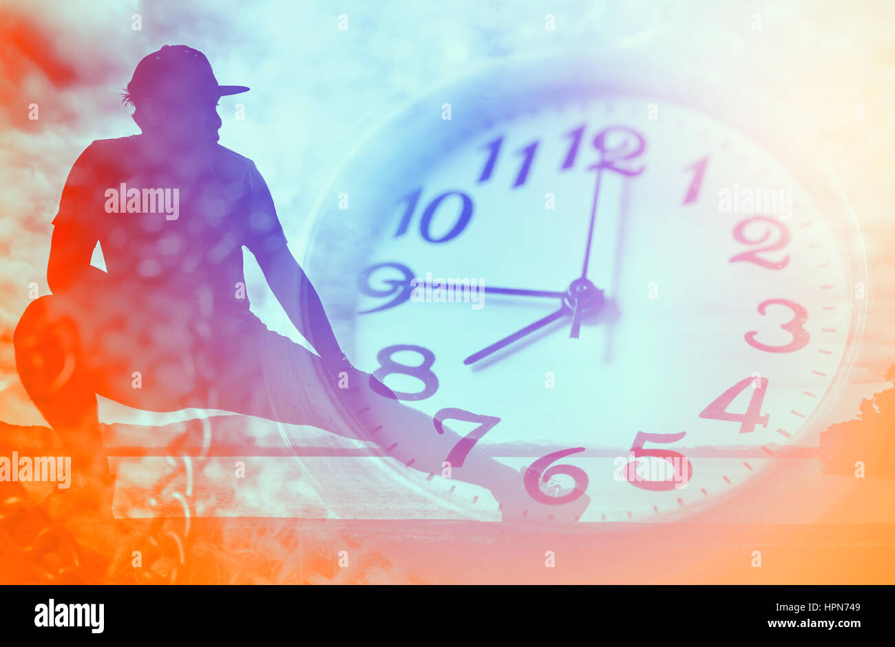 Double Exposure People Movement High Resolution Stock Photography and ...