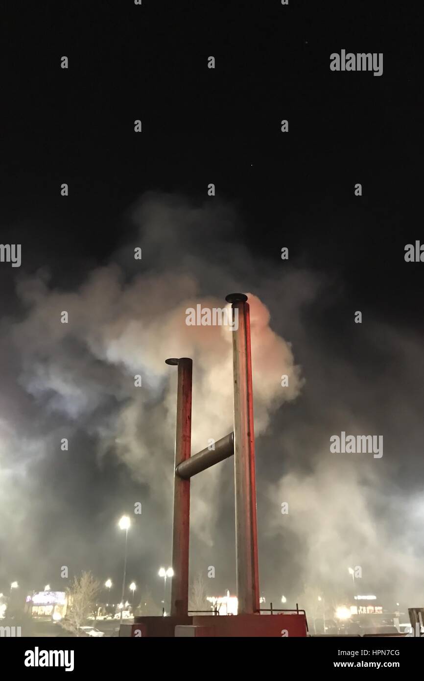 Chimney smoke stack industry architecture hi-res stock photography and ...