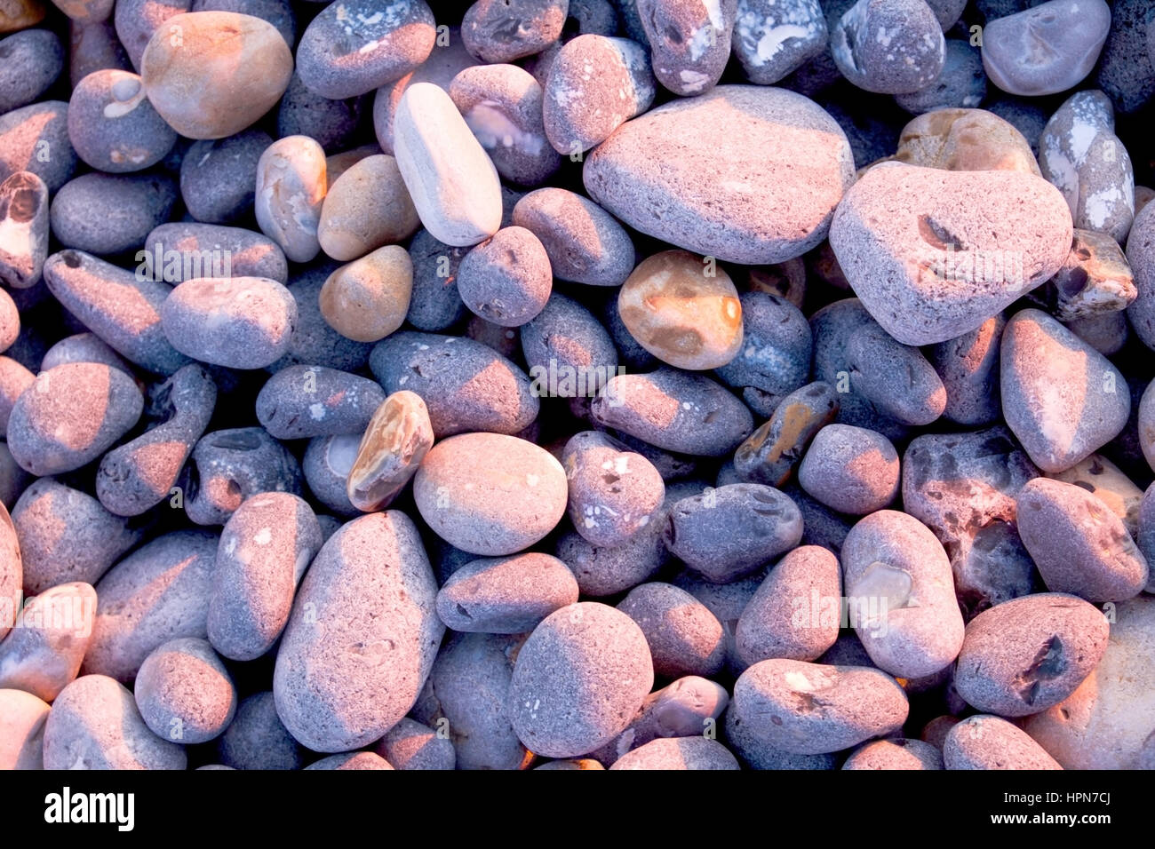 Grey pebbles hi-res stock photography and images - Alamy