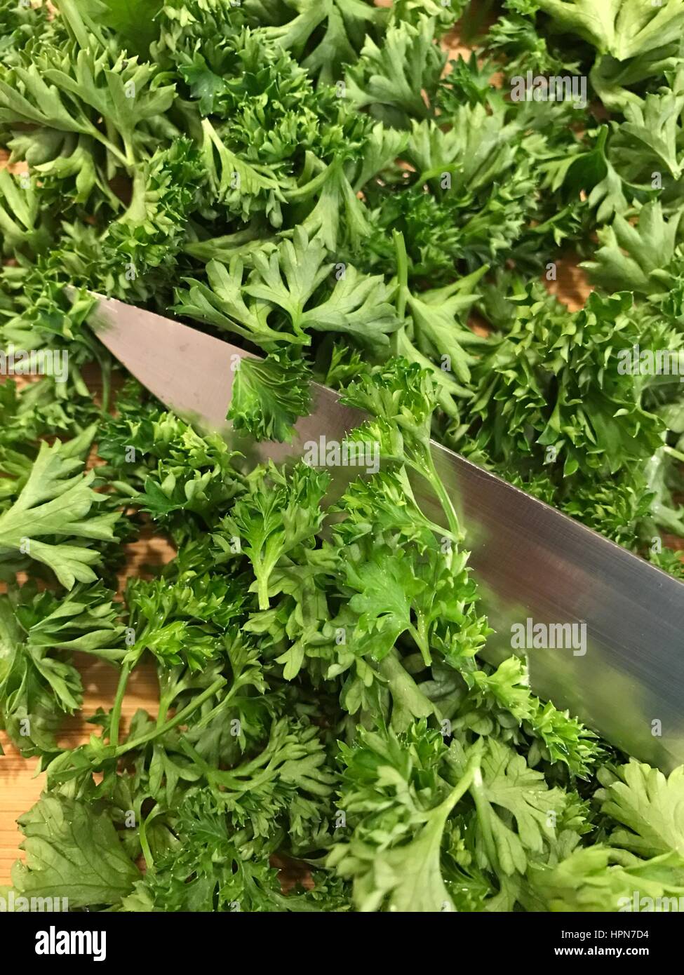 Parsley full frame hi-res stock photography and images - Alamy